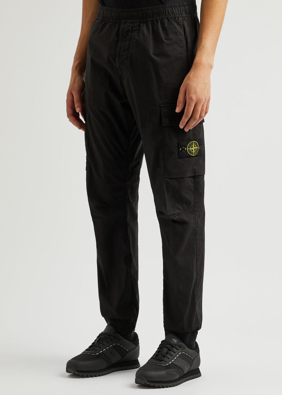 STONE ISLAND CARGO PANTS W32 ”BLACK”