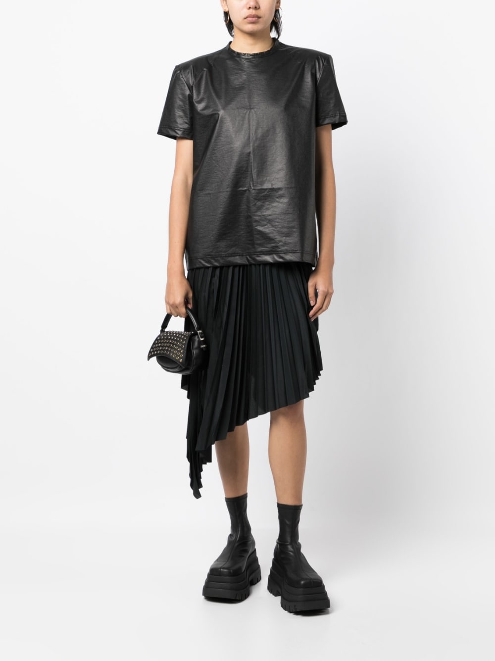 JUNYA WATANABE Metallic Short-Sleeve T-Shirt