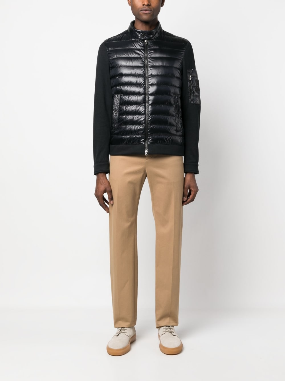HERNO Herno Padded Panel Zip Jacket