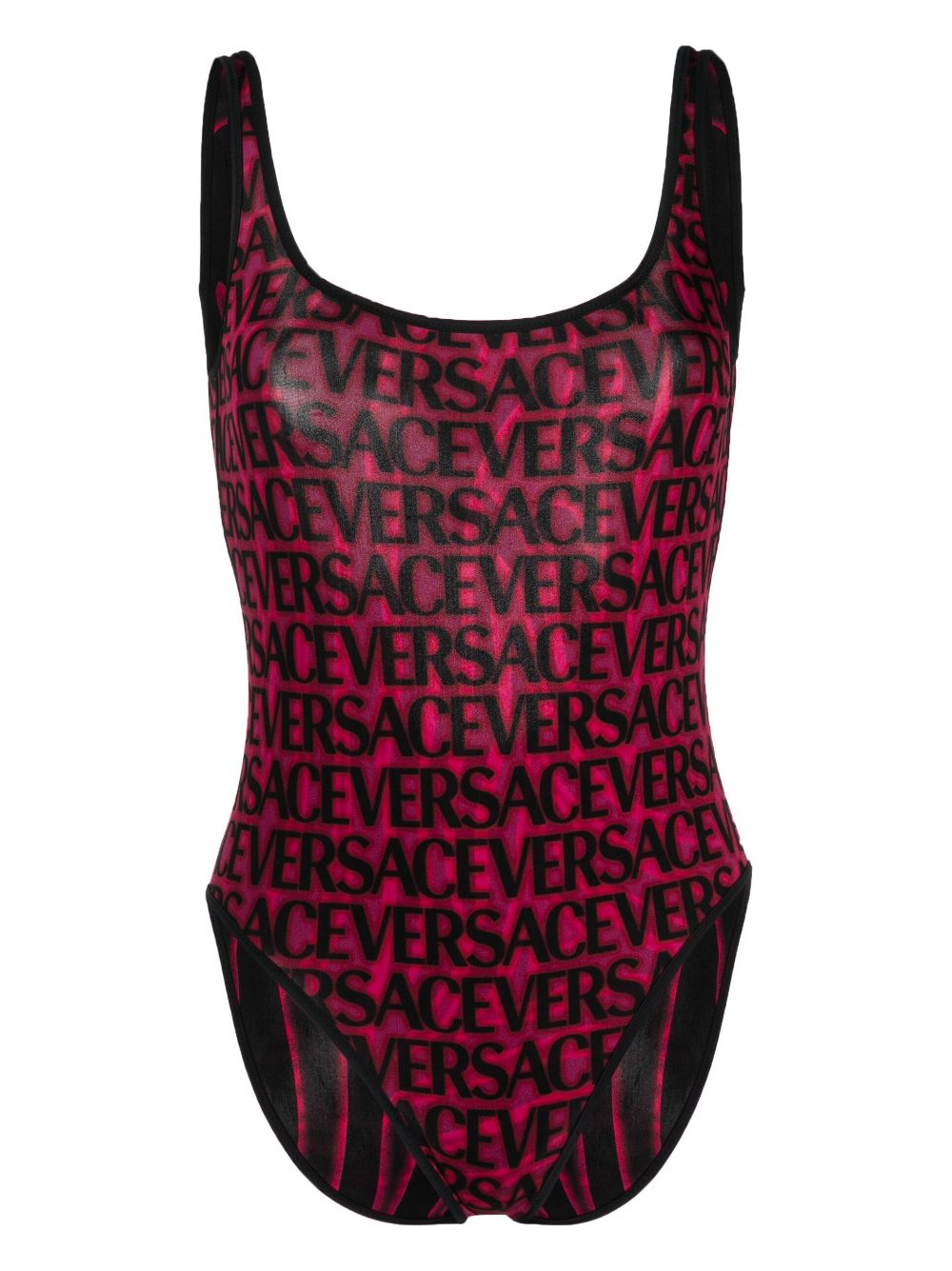 Buy Versace Reversible Open-back Swimsuit - Pink At 59% Off | Editorialist