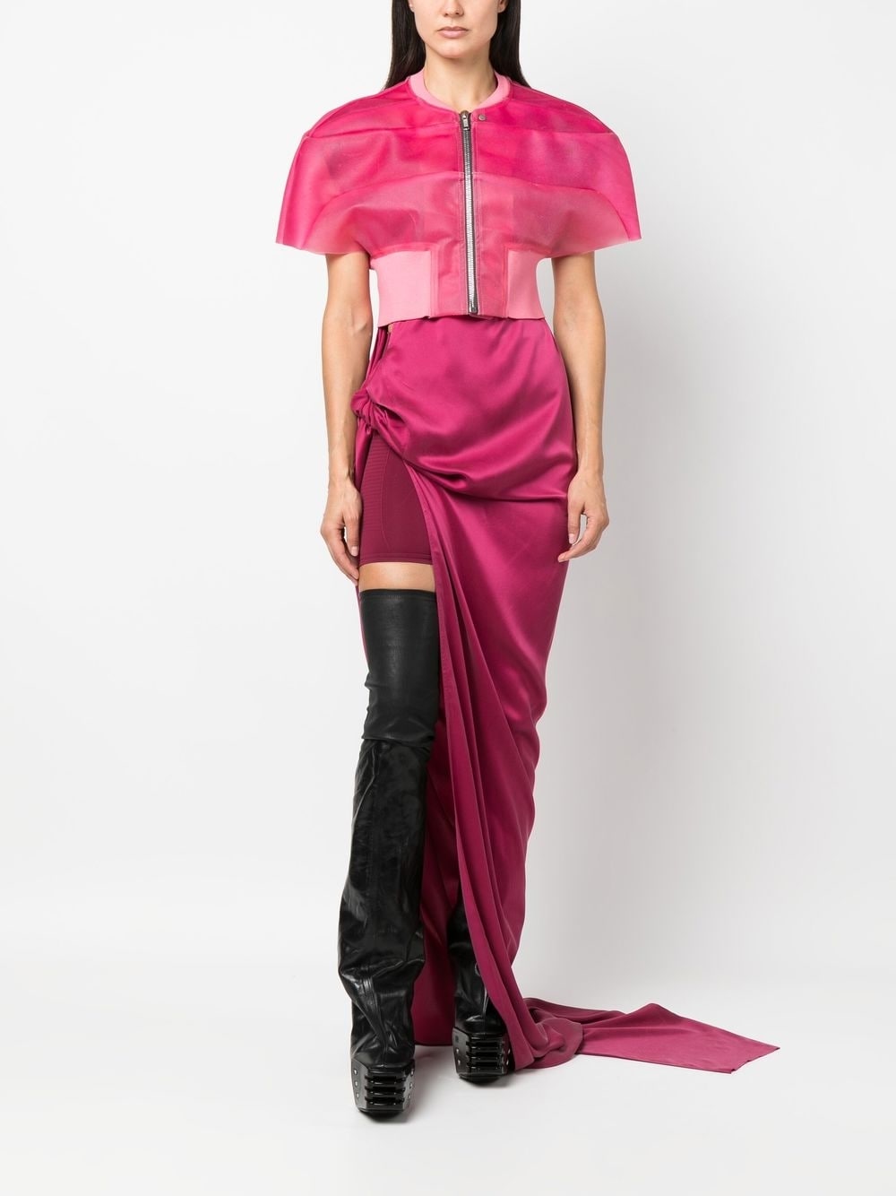 RICK OWENS Edfu Draped Gown