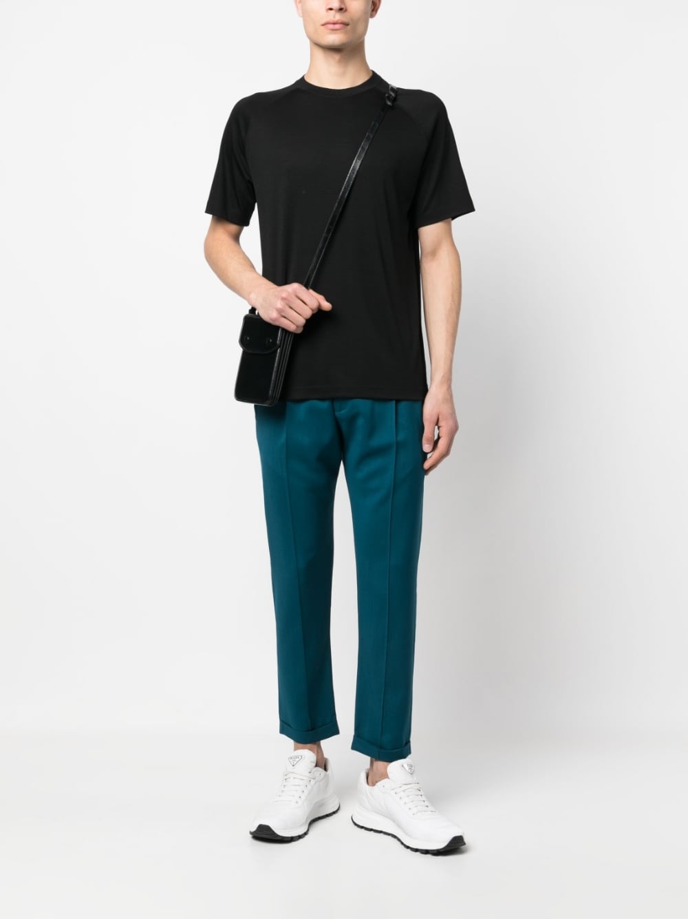 ZEGNA short-sleeve wool t-shirt