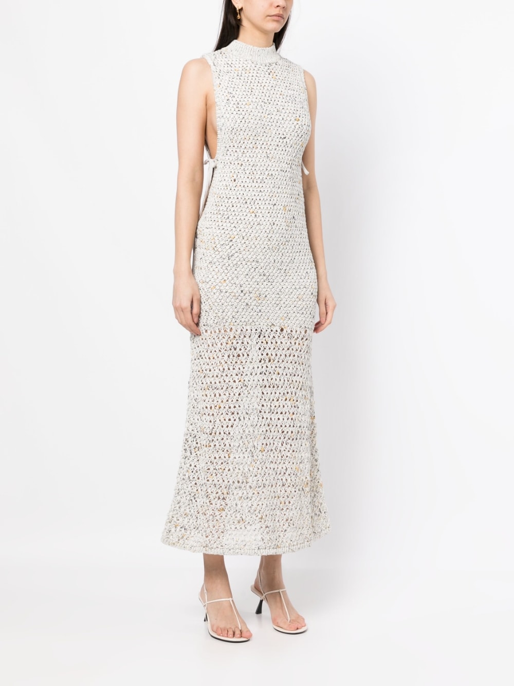 Christopher Esber Muscle Cross-Stich Crochet Dress In White - 53% Off |  Editorialist