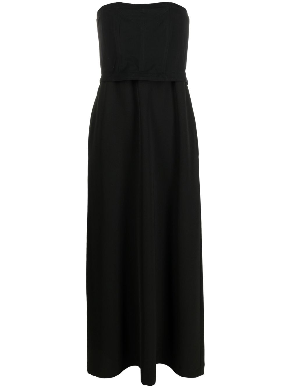 chinese dress ladies Buy Forever 21 Women's Rayon Strapless Maxi Dress  (340749033_Navy/Green_Medium) at Amazon.in main image 1