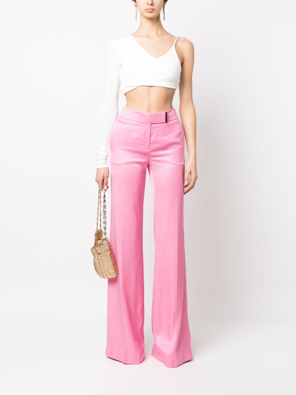 TOM FORD TOM FORD High-Rise Wide-Leg Trousers