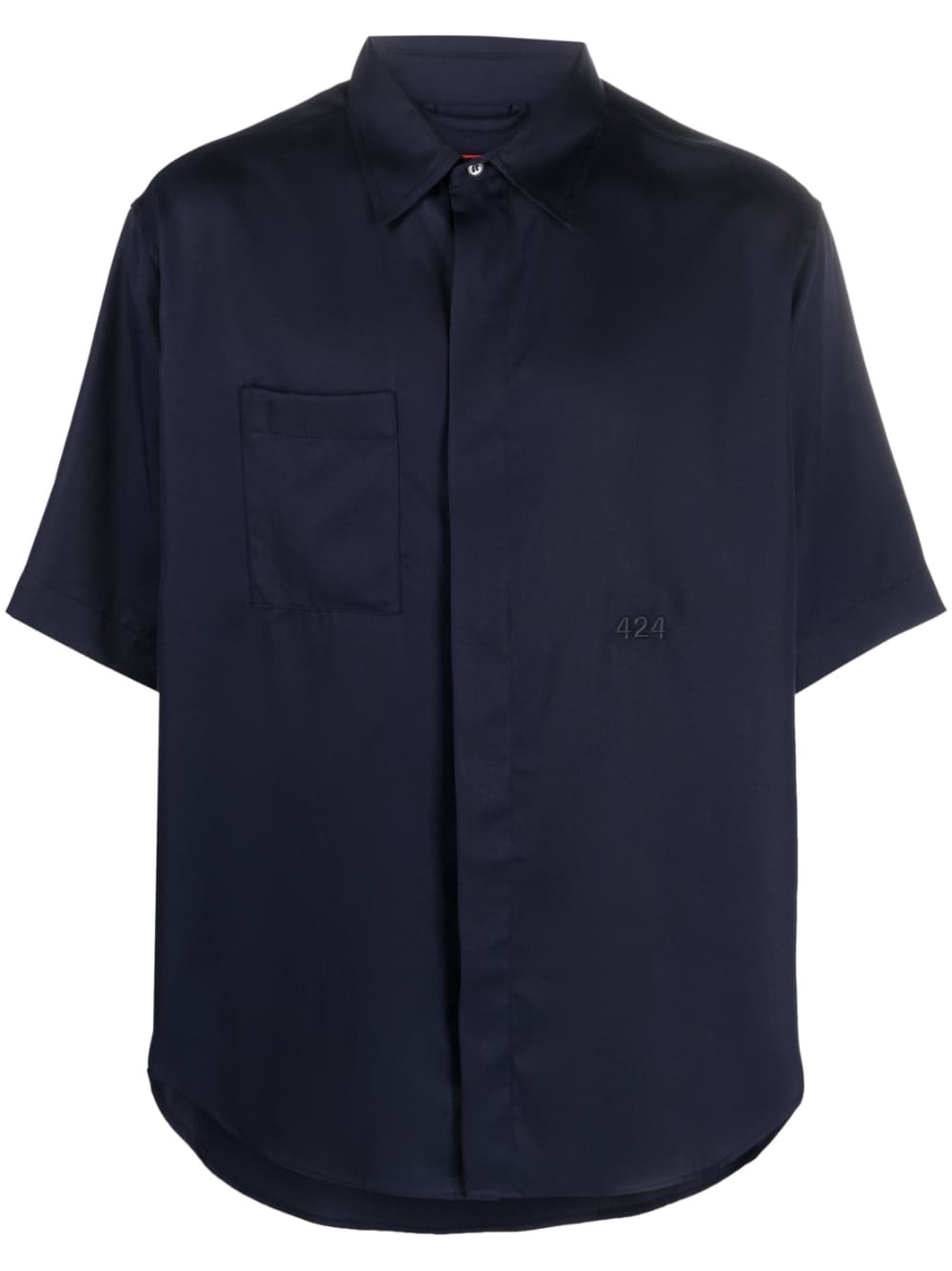 424 logo-embroidered short-sleeve shirt
