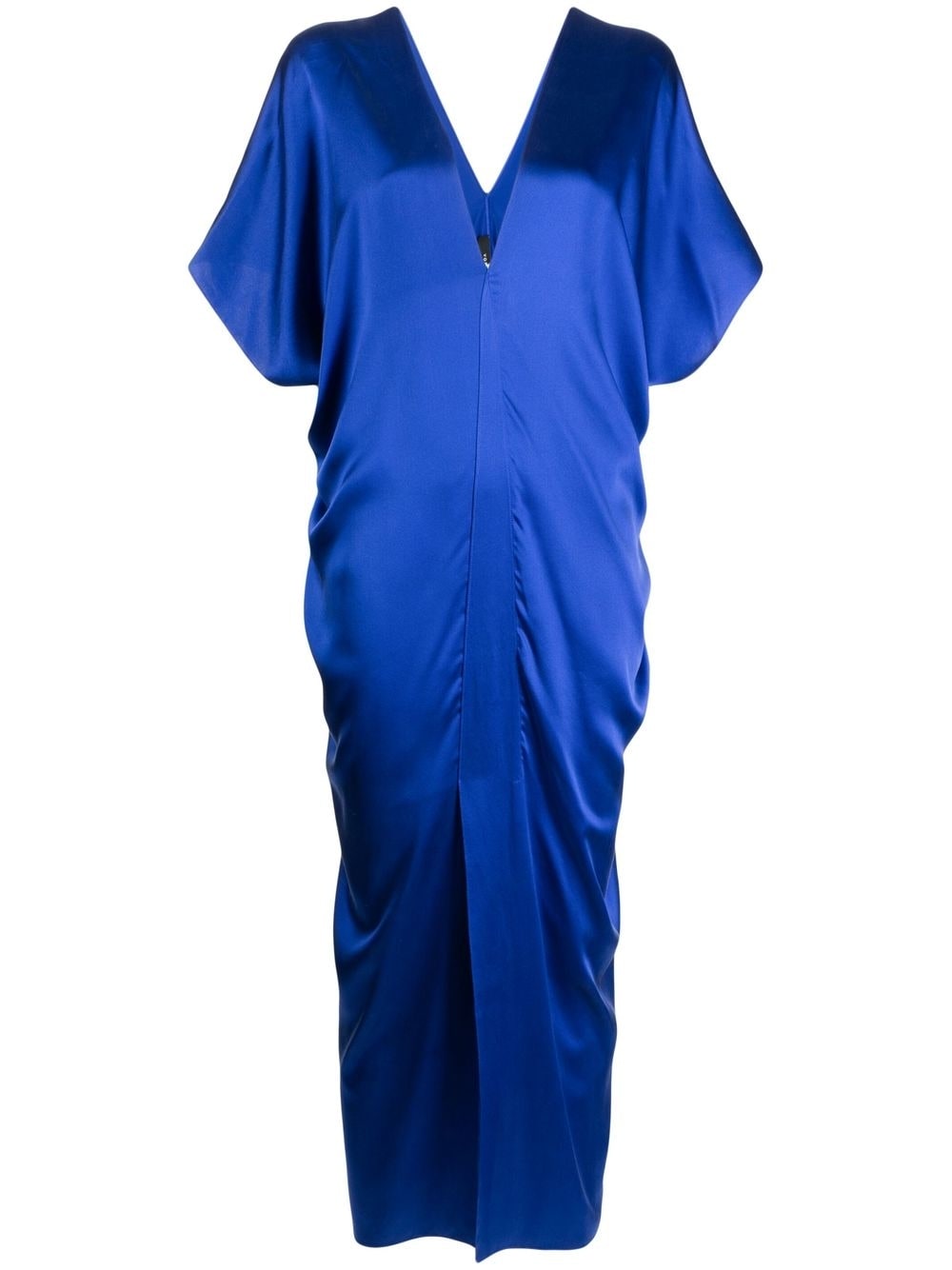 VOZ VOZ Kaftan-Style Silk Dress