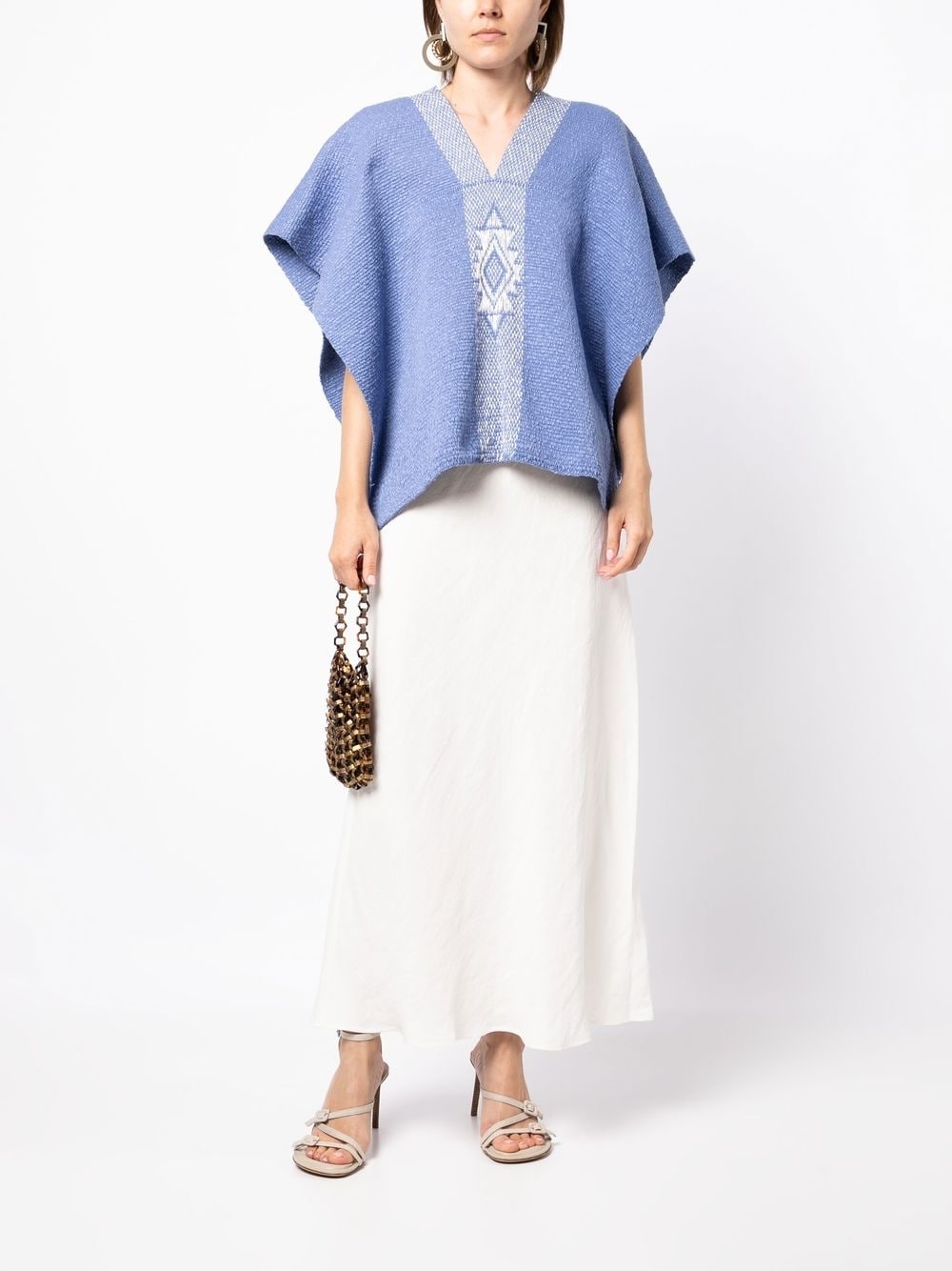 VOZ VOZ Wide-Sleeve Knitted Top