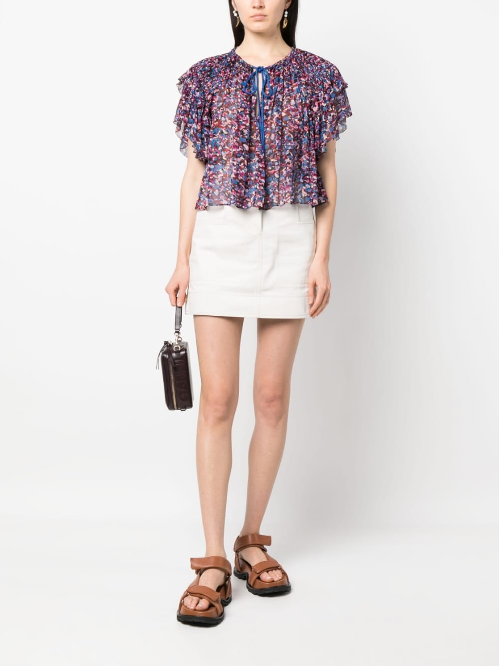 MARANT ETOILE MARANT ÉTOILE fapani blouse
