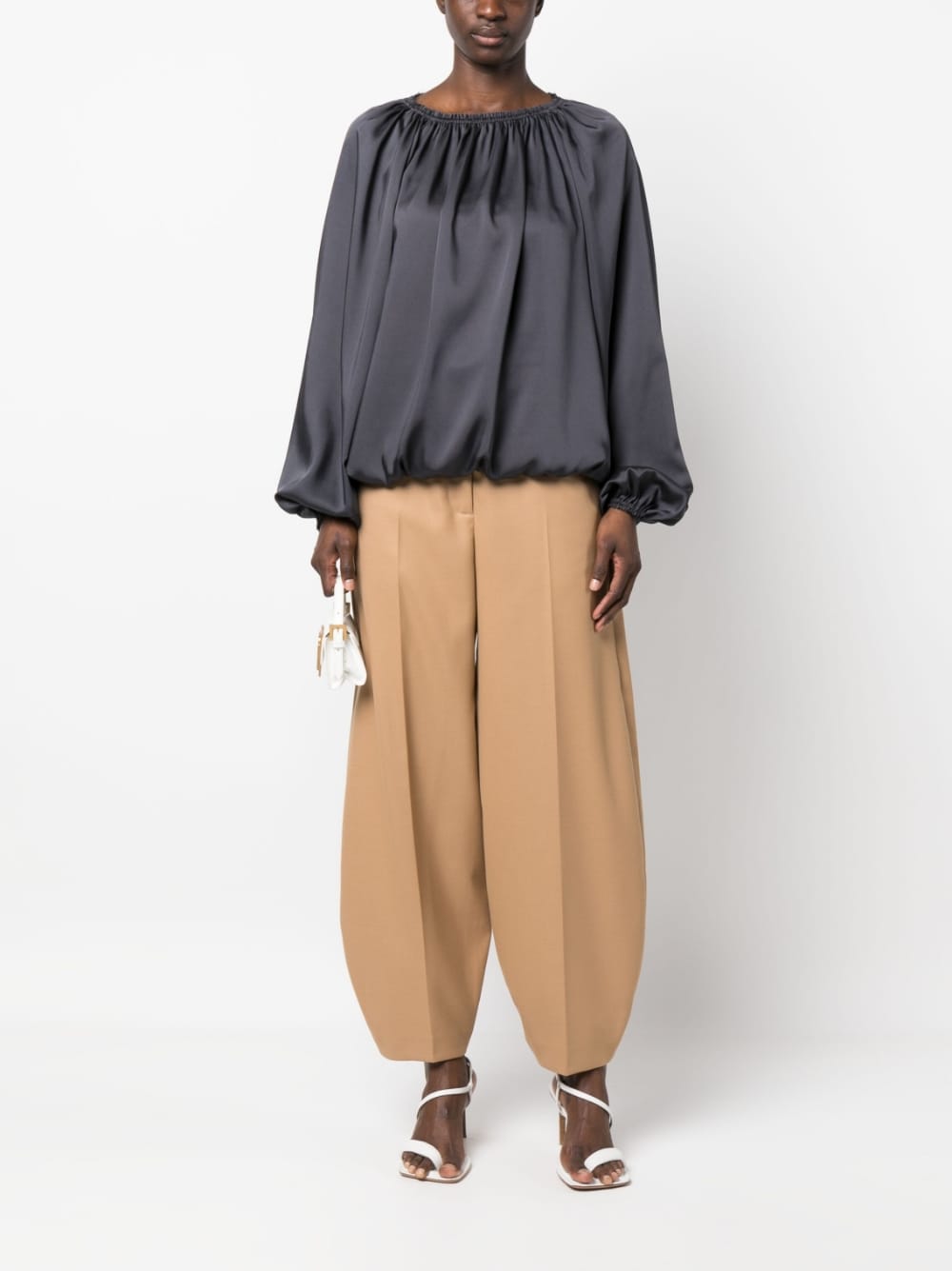 BLANCA VITA Blanca Vita Satin Blouse