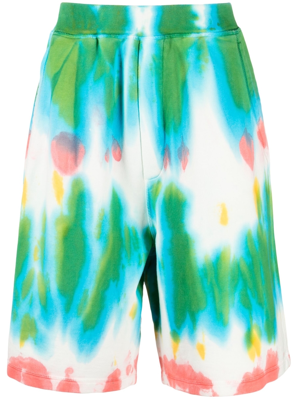 DSQUARED2 DSQUARED2 Tie-Dye Print Track Shorts