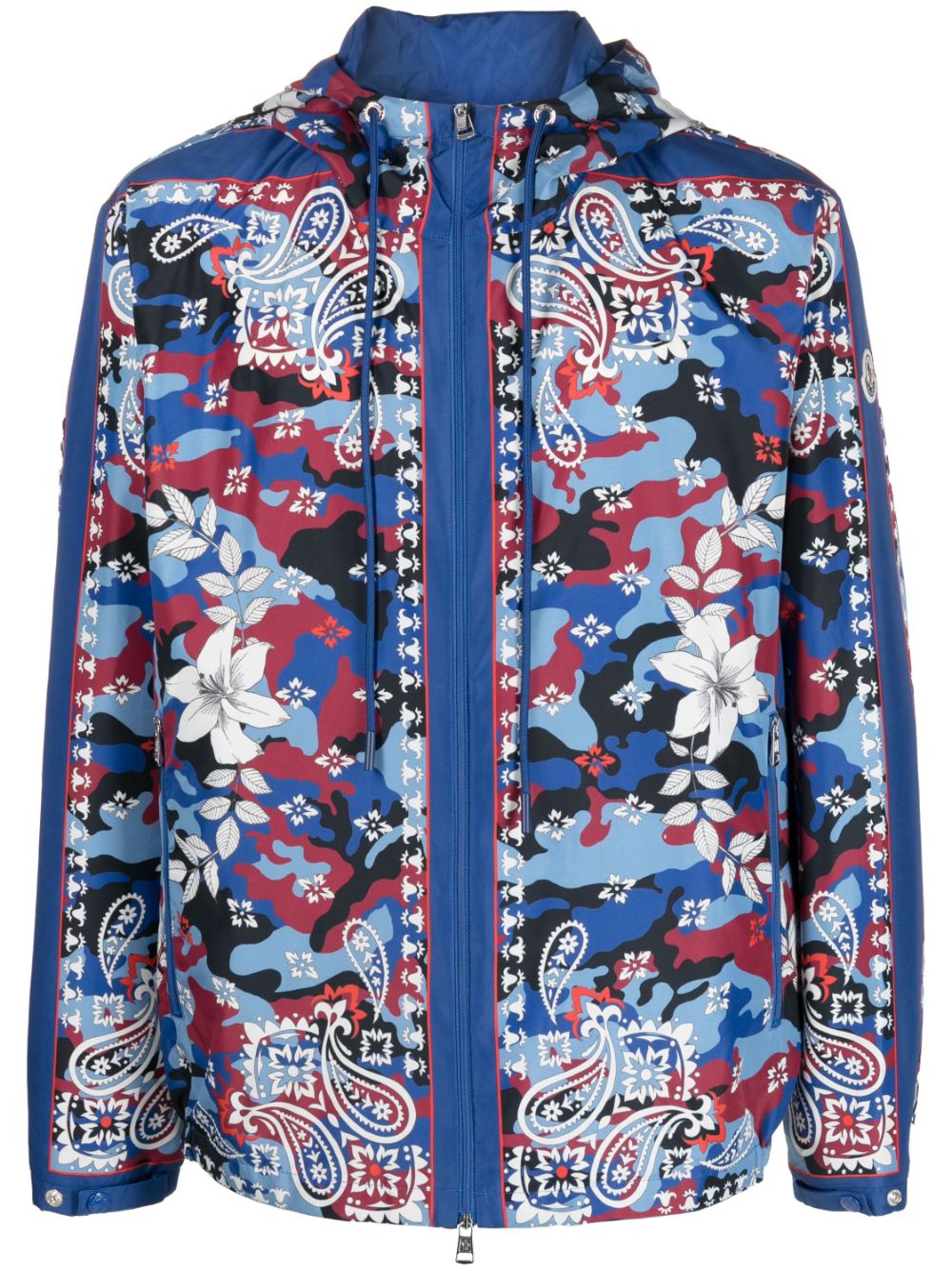MONCLER Moncler Mix-Print Hooded Jacket