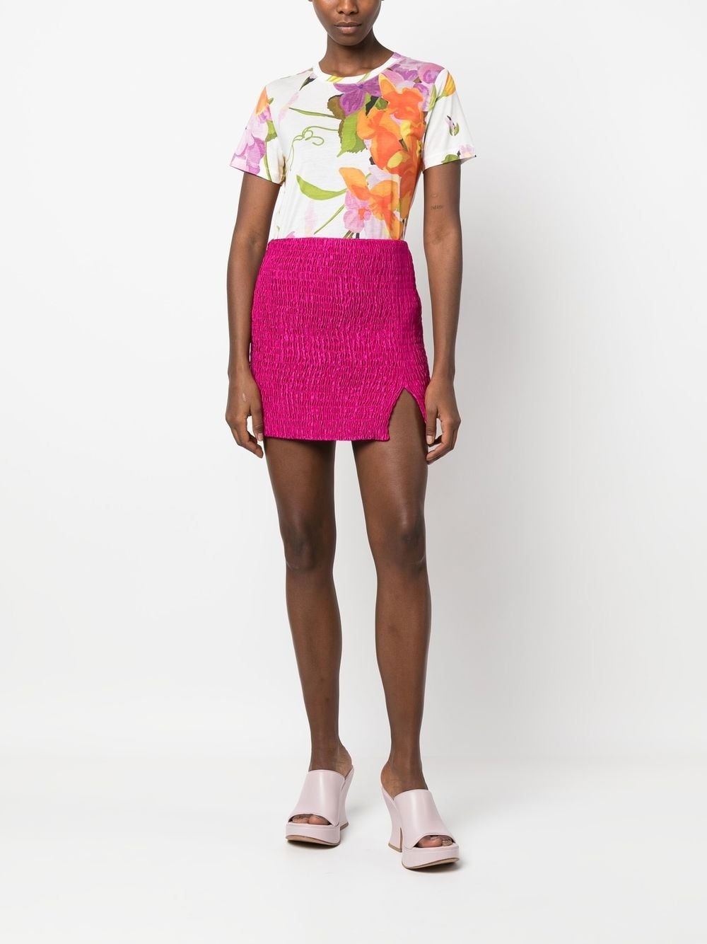 VIKTOR & ROLF Floral Print Organic Cotton T-Shirt