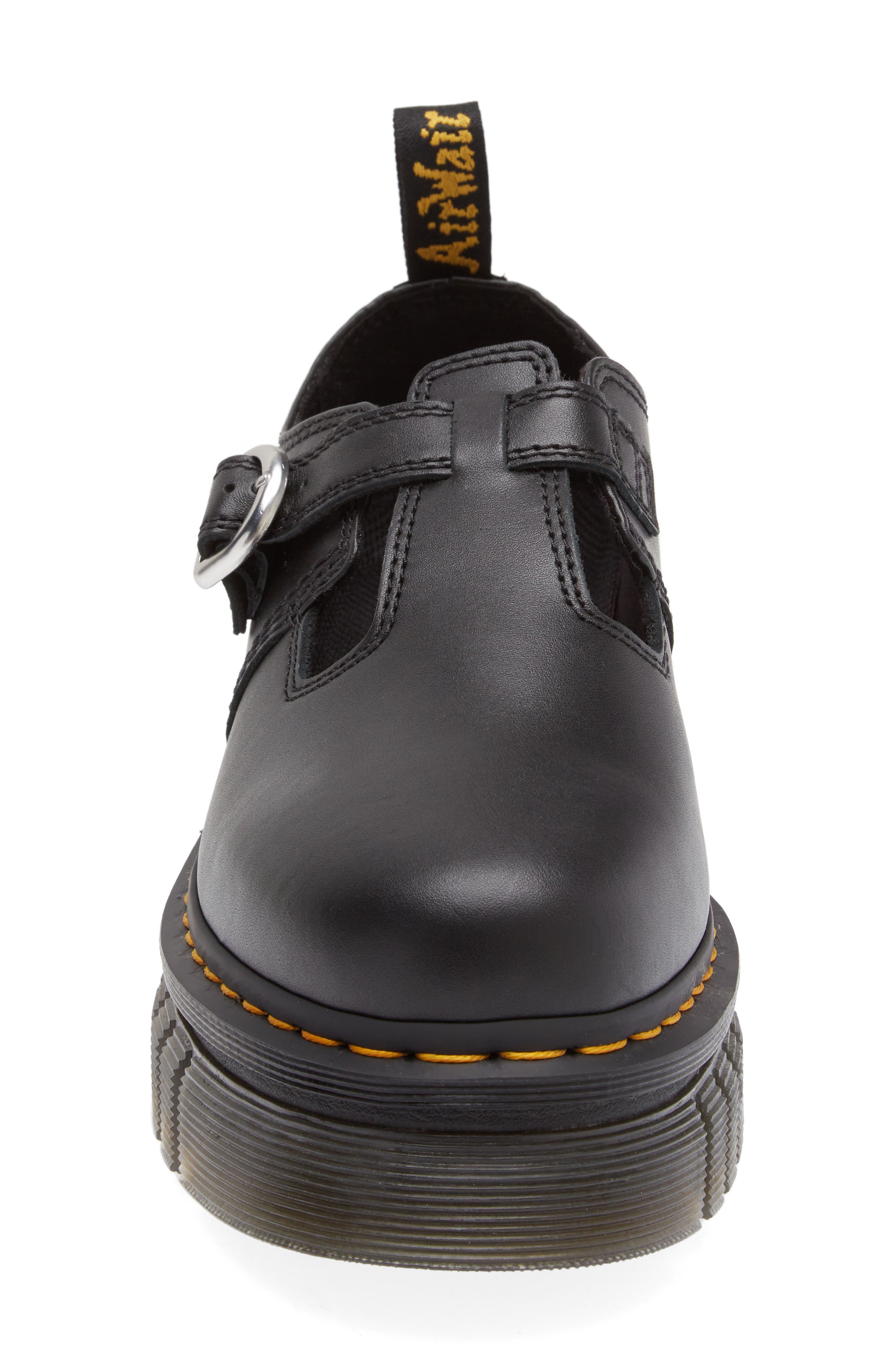 Dr. Martens Audrick T-Bar Platform Mary Jane In Black - 45% Off 