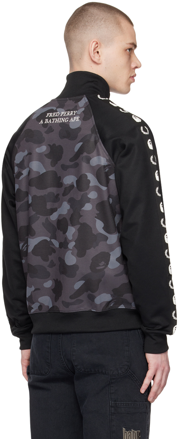【即完売】FRED PERRY × A BATHING APEトラックジャケット A BATHING APE FRED PERRY TRACK JACKET 