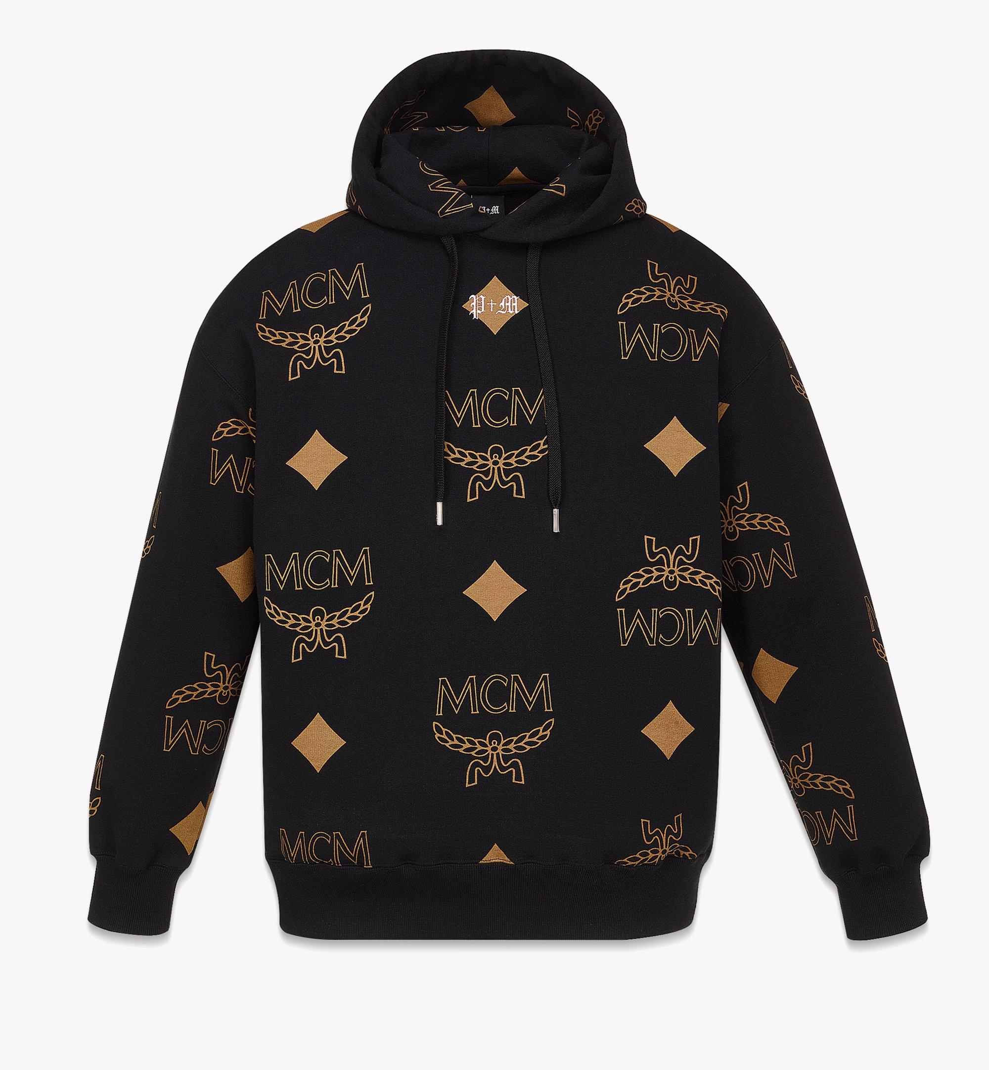 Mcm Phenomenon+ Big Visetos Hoodie - Black | Editorialist