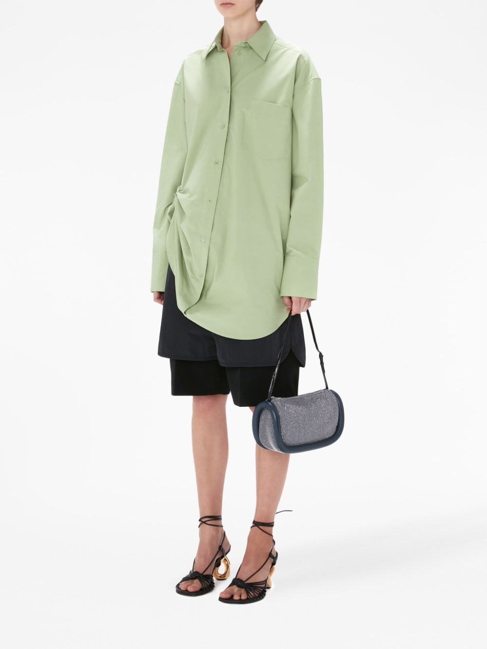 JW ANDERSON JW Anderson Eyelet-Detail Oversized Shirt