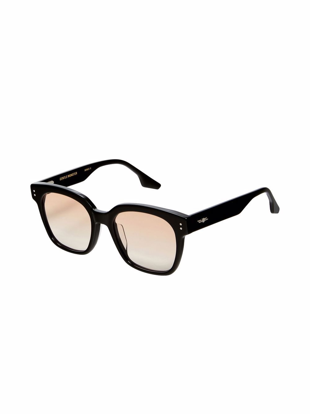 Gentle Monster Una.C N 01 Square-Frame Sunglasses - Orange