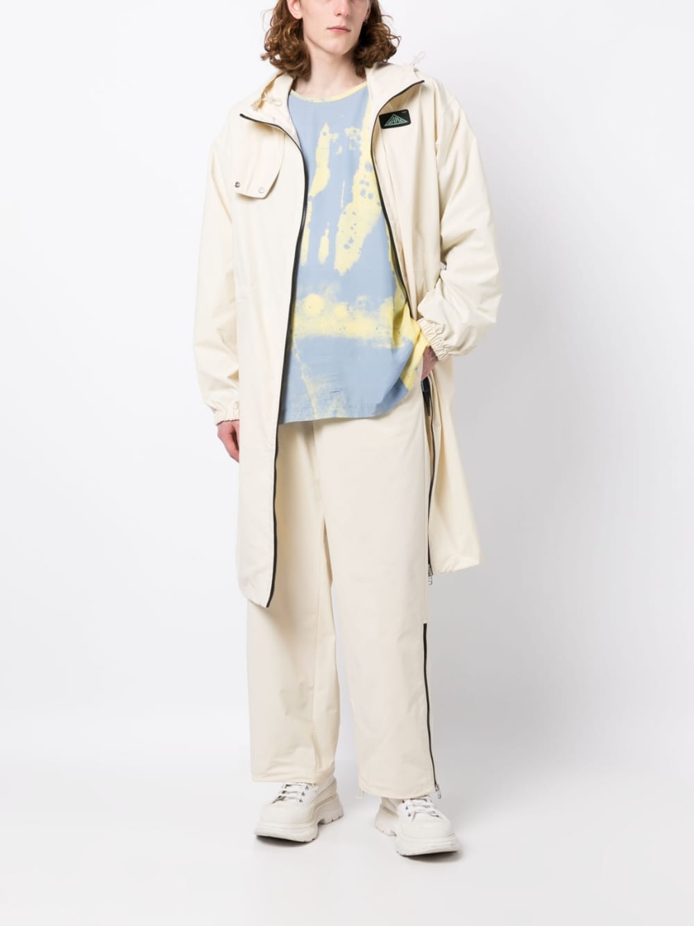 OAMC OAMC Zip-Detail Wide-Leg Trousers