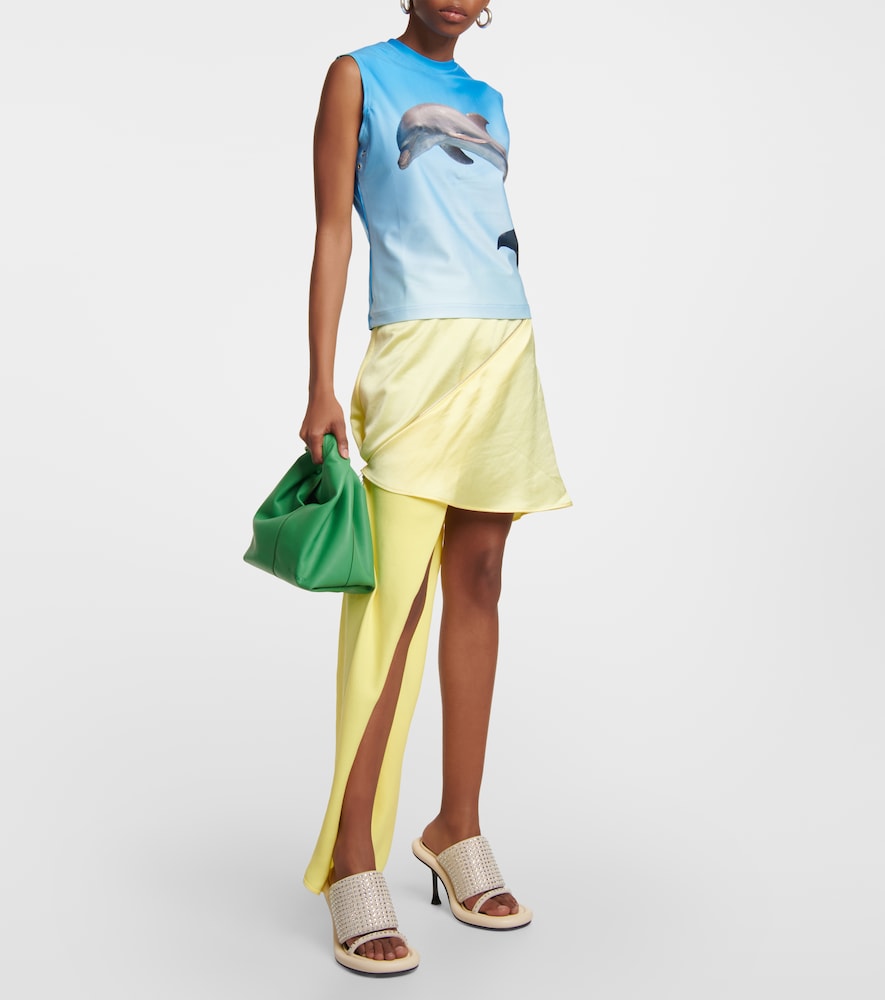 JW ANDERSON JW Anderson Bumper Tube Embellished Leather Sandals