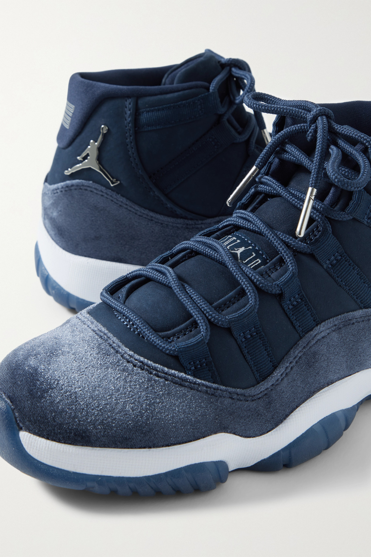 jordan 11 low blue suede