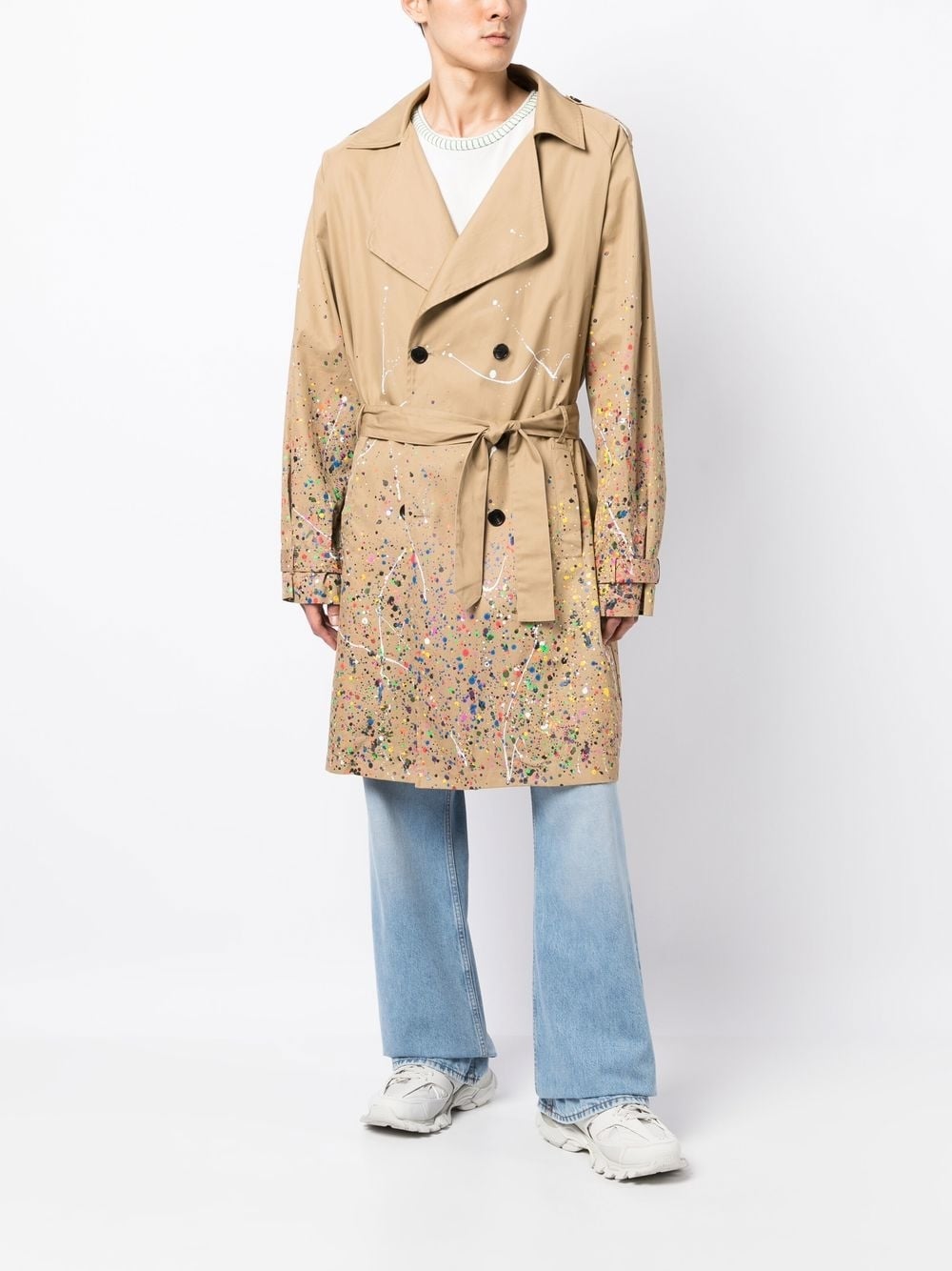 HACULLA. Haculla Paint Splatter Trench Coat