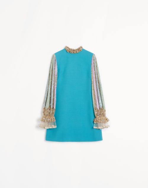 sachin and babi light blue dress Coast Dress Bridal Blush Pink Lace Embroidered Handkerchief Hem Size UK 10 main image 0
