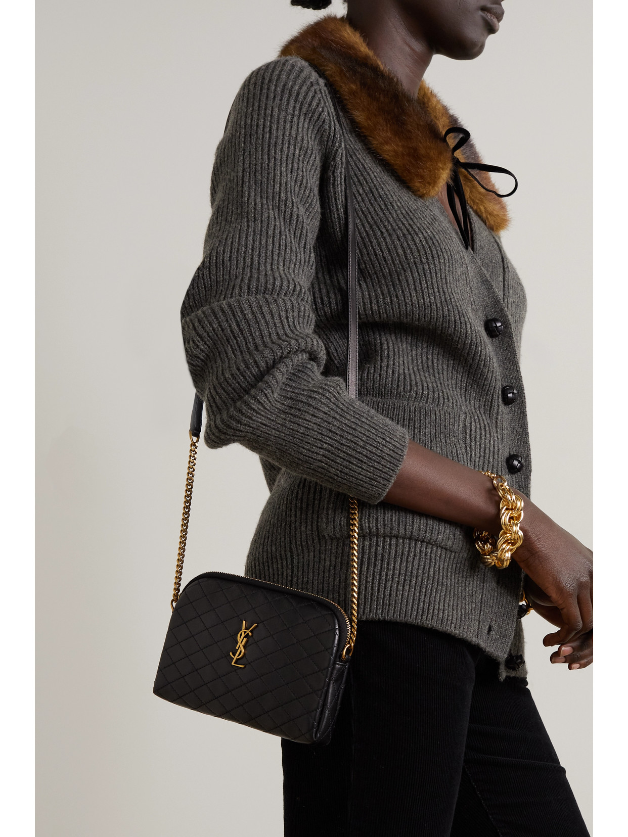 SAINT LAURENT SAINT LAURENT Gaby Medium Shoulder Bag