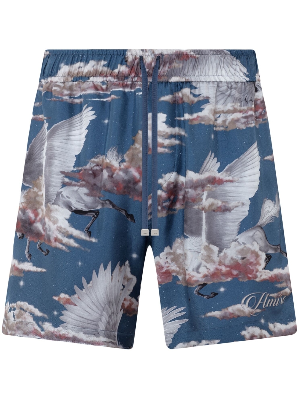 AMIRI Graphic-Print Pyjama Shorts