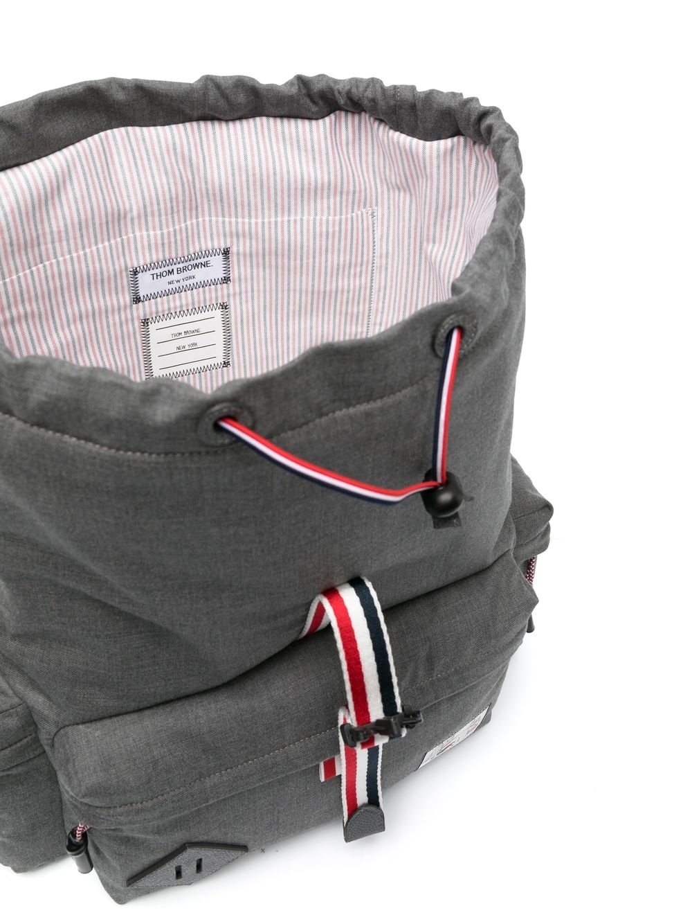 Thom Browne Hiking Squared Backpack - Grey | Editorialist