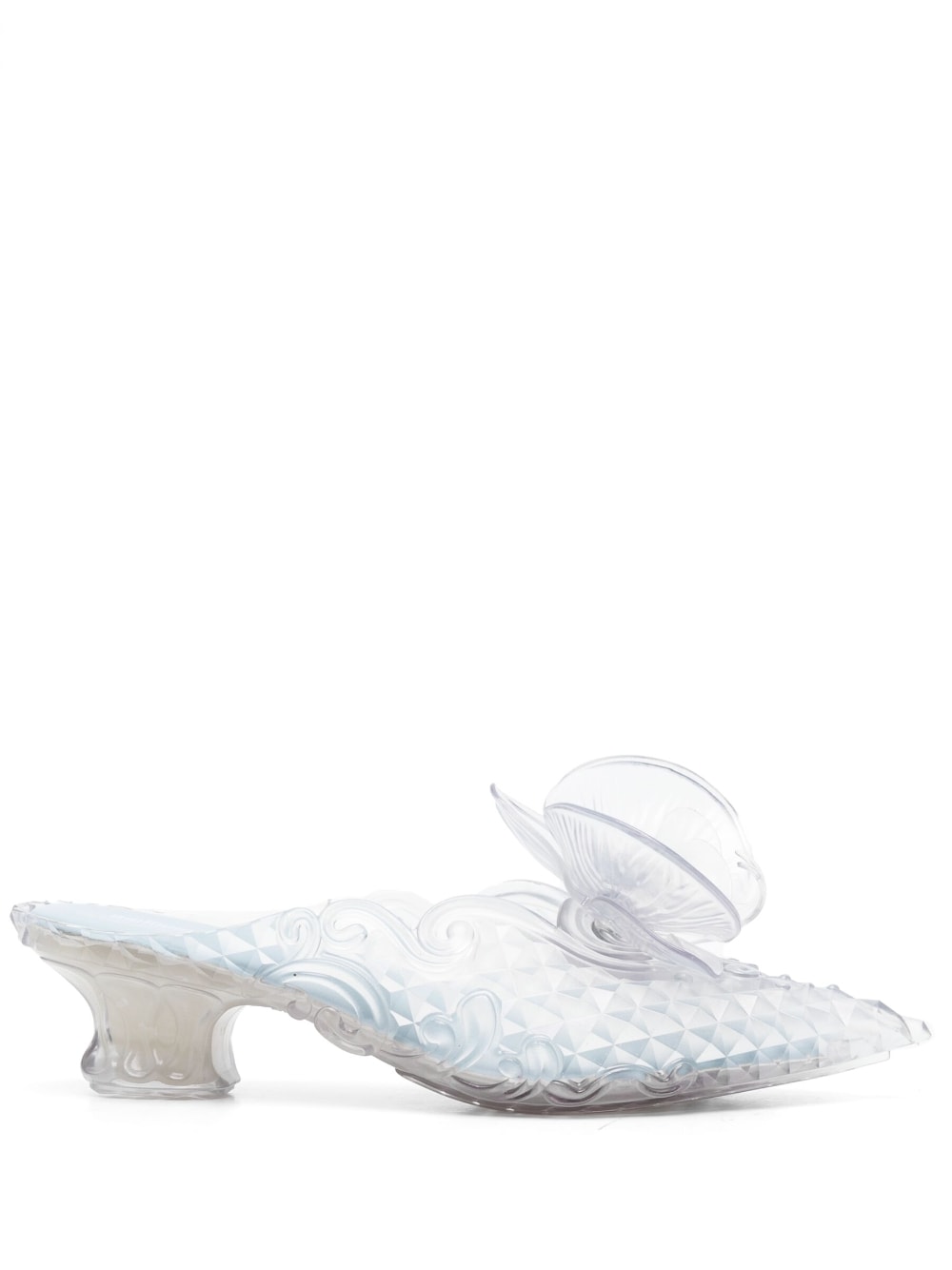 Y/project ✖️ Mellisa フラワーミュール 23.5 cm Y/Project X Melissa Floral Mule In Neutrals - 59% Off | Editorialist
