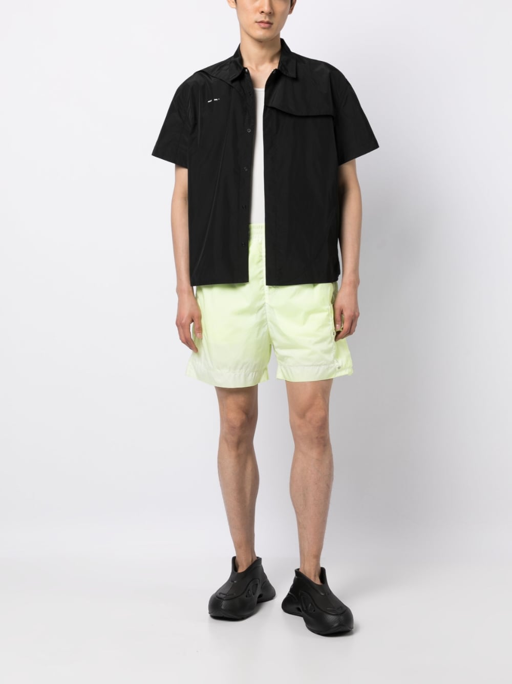 1017 ALYX 9SM 1017 ALYX 9SM Eyelet-Detail Straight-Leg Shorts