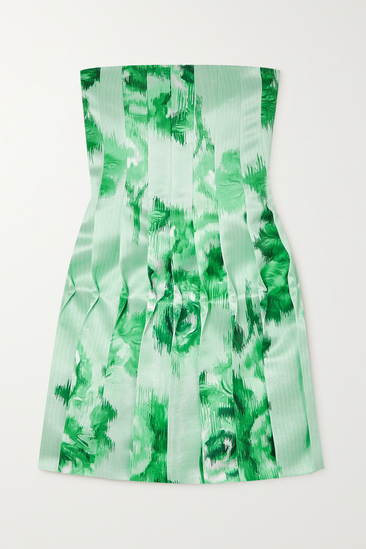 emilia wickstead skylar pleated duchess mini dress Skylar Pleated Duchess Mini Dress By Emilia Wickstead | Moda Operandi