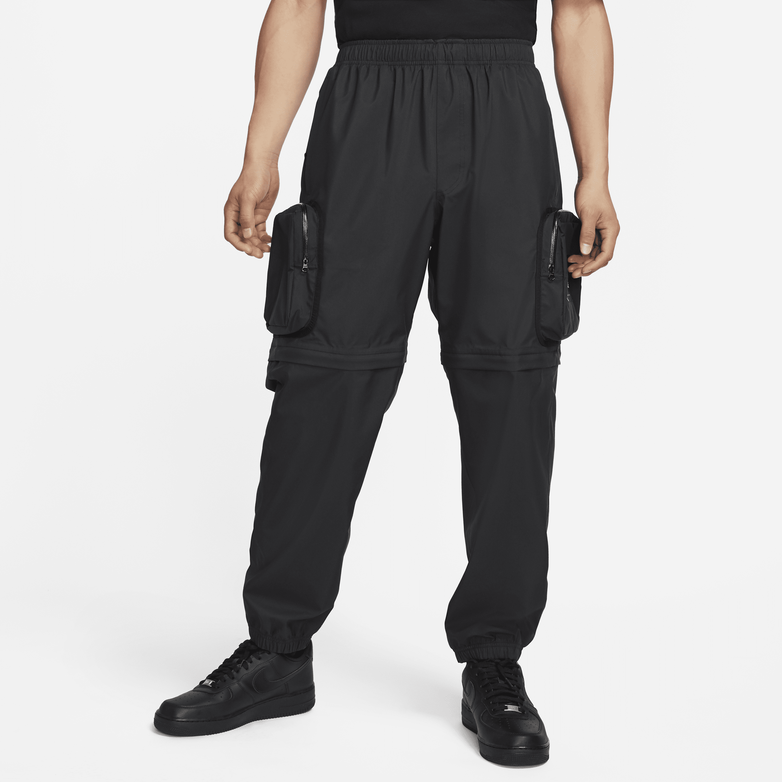新品 NIKE × UNDERCOVER 2in1 Pants/2XL Nike X Undercover 2-In-1 Pants In Black - 50% Off | Editorialist