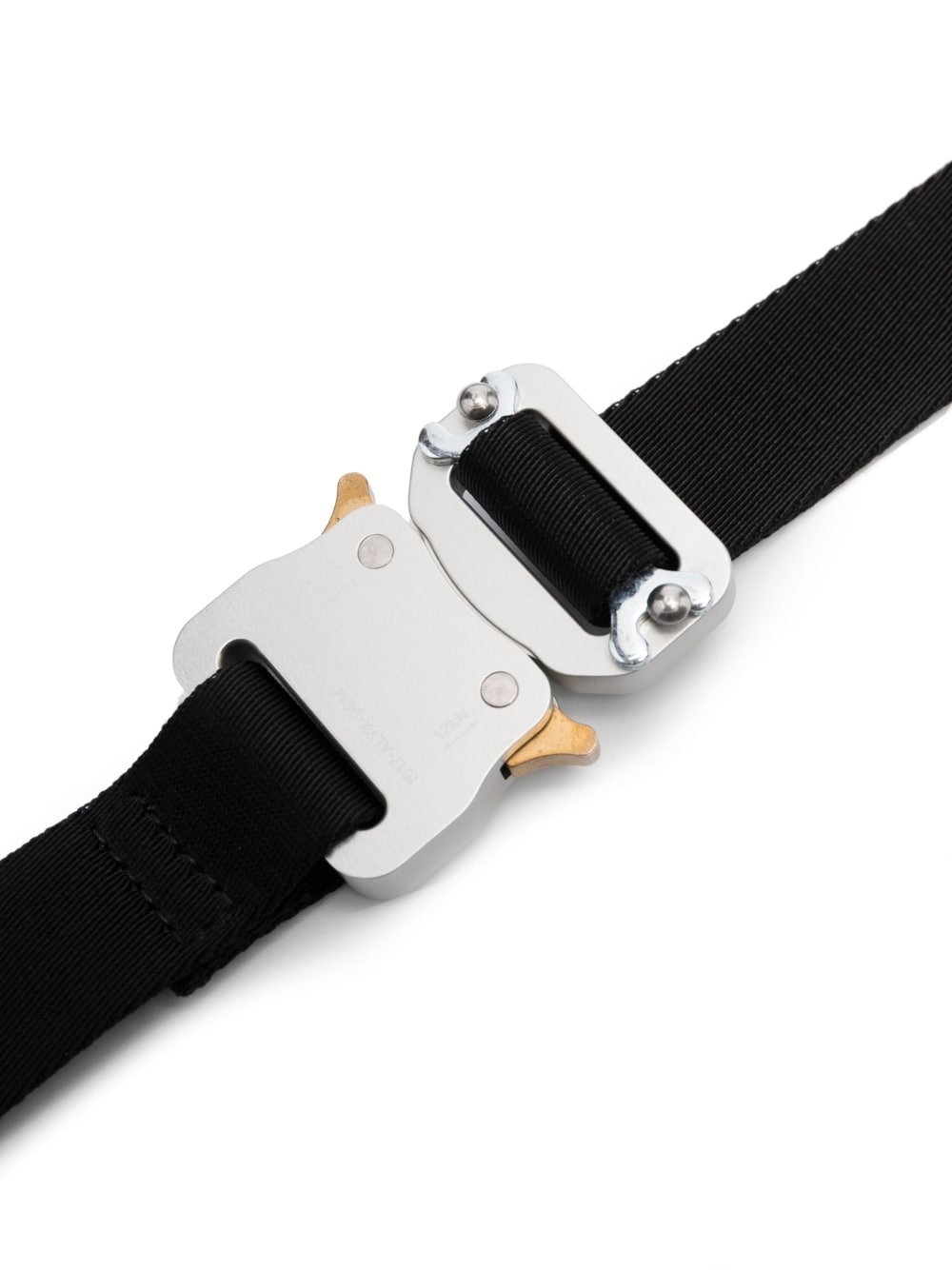 1017 Alyx 9sm Rollercoaster Clasp-Buckle Belt - Black | Editorialist