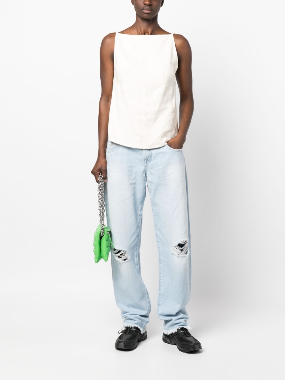 JACOB COHEN Jacob Cohën Distressed Denim Jeans