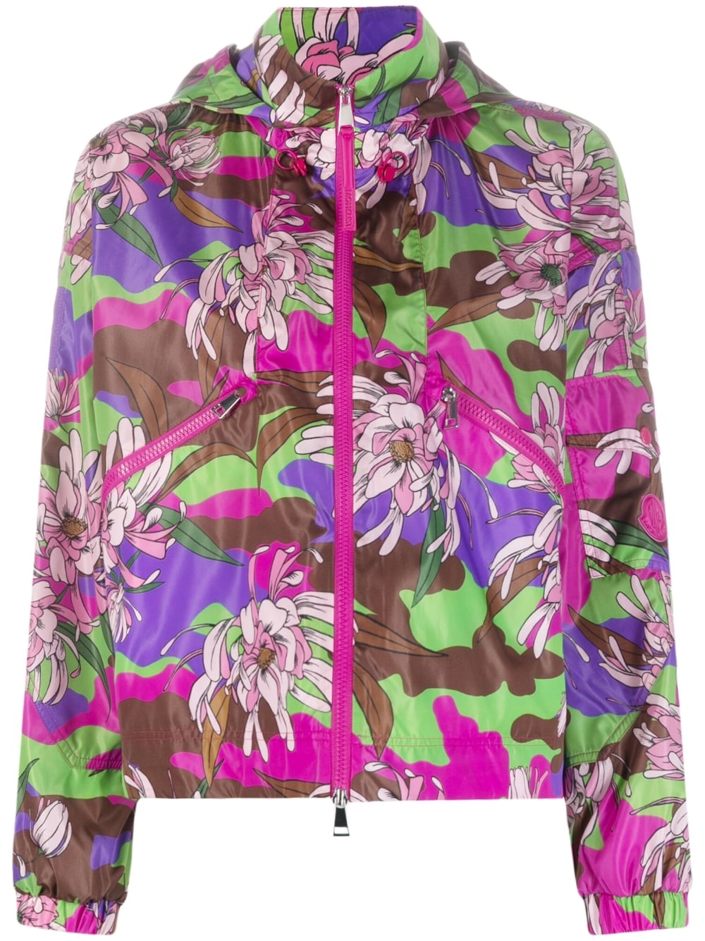 MONCLER Moncler Multicolor Tropical Print Shorts