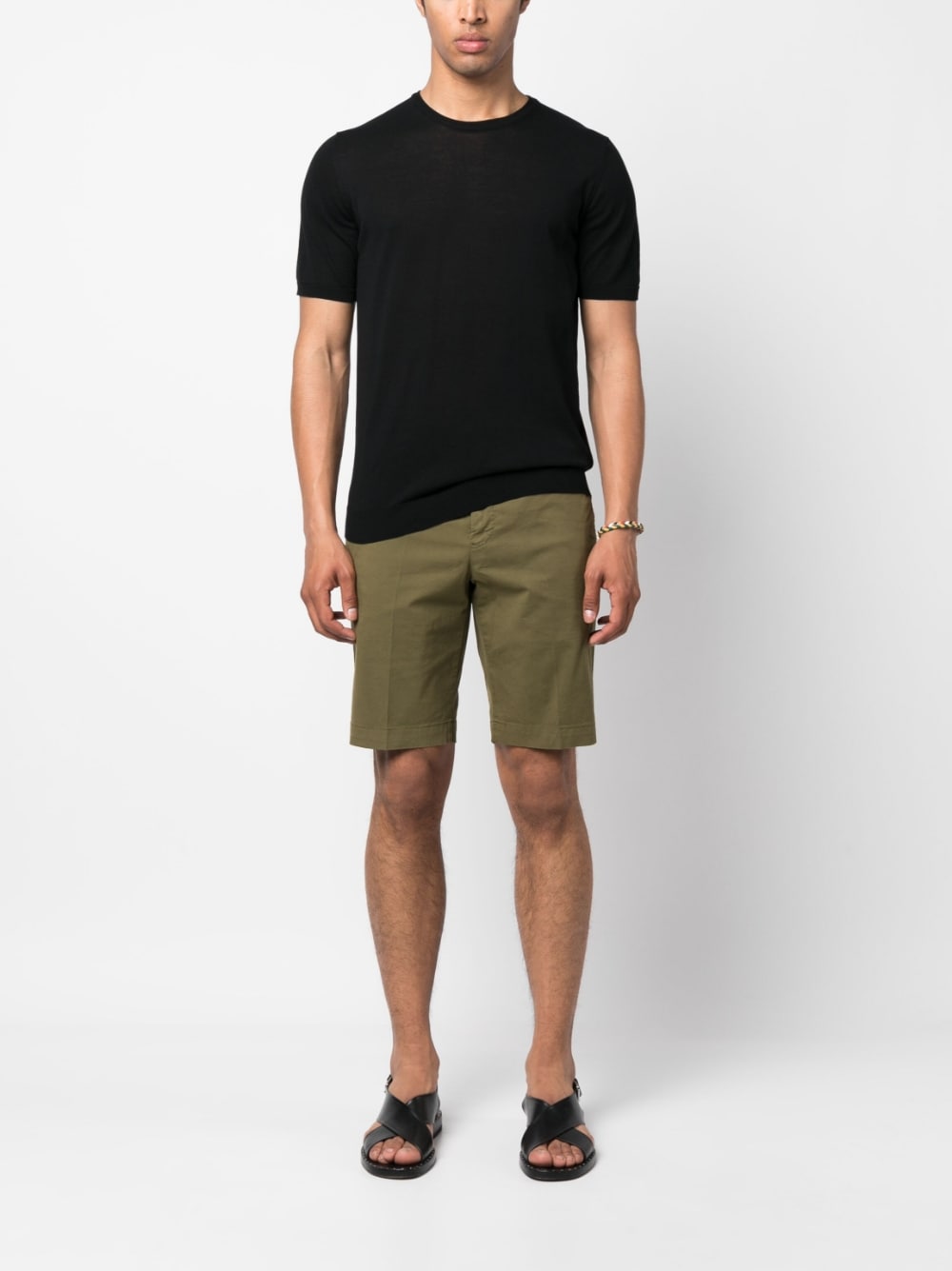 PT TORINO Knee-Length Chino Shorts