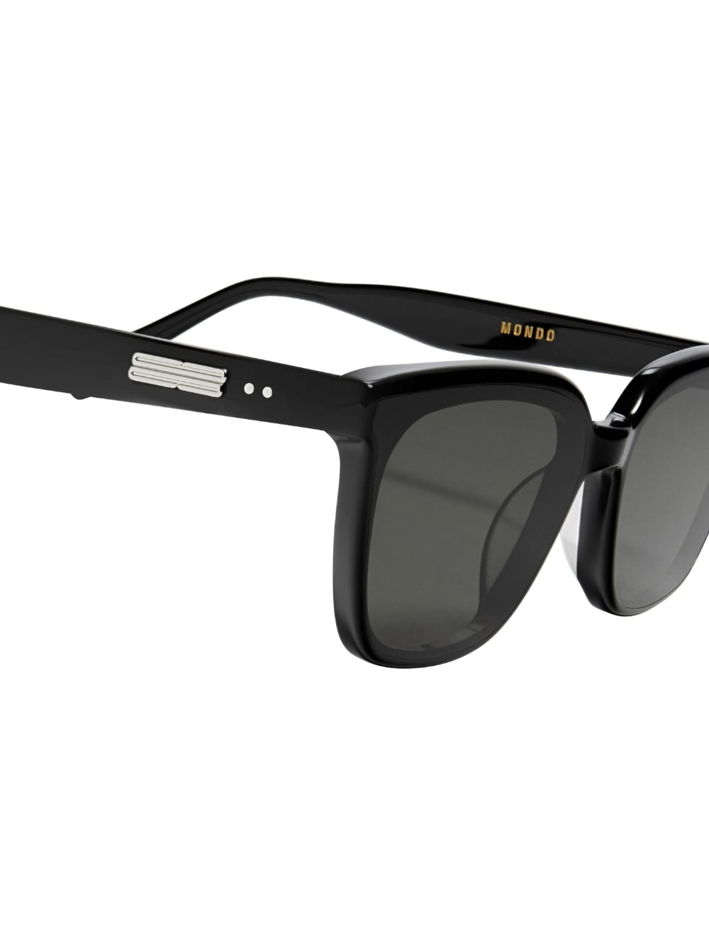 Gentle Monster Mondo Tinted Sunglasses - Black | Editorialist
