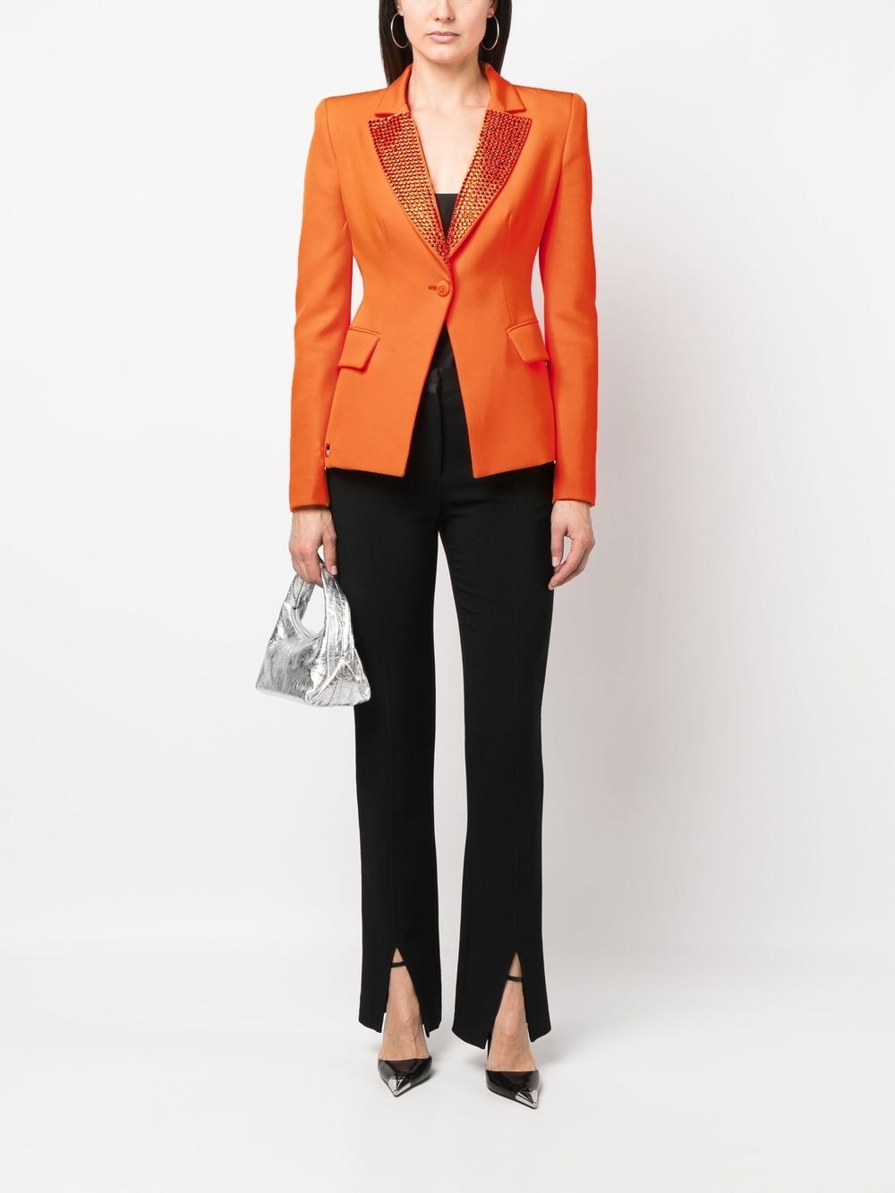 PHILIPP PLEIN Philipp Plein Fitted Single-Breasted Blazer
