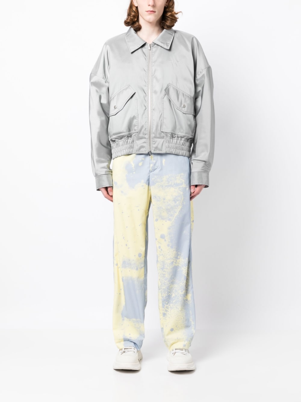OAMC OAMC Spray-Paint Straight-Leg Trousers