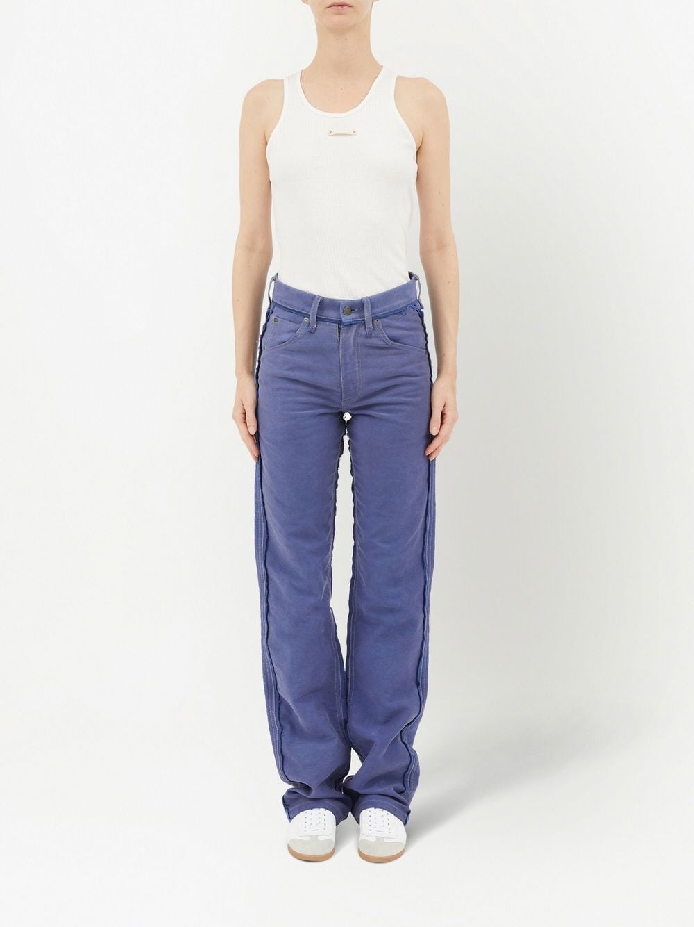 MAISON MARGIELA Maison Margiela Distressed Straight-Leg Jeans