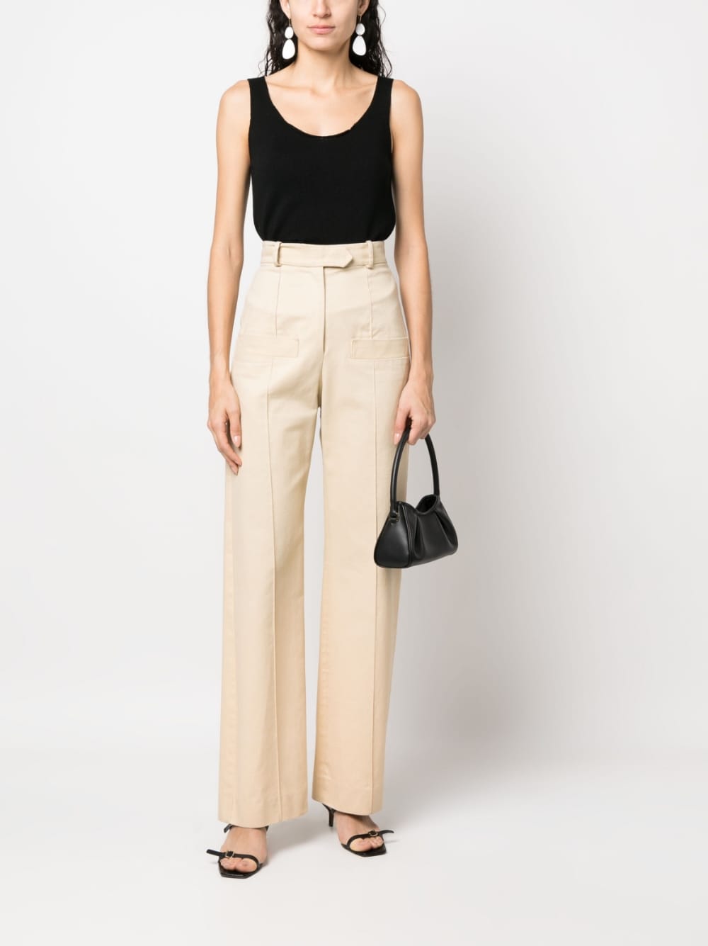 ASPESI ASPESI Scoop Neck Knit Top
