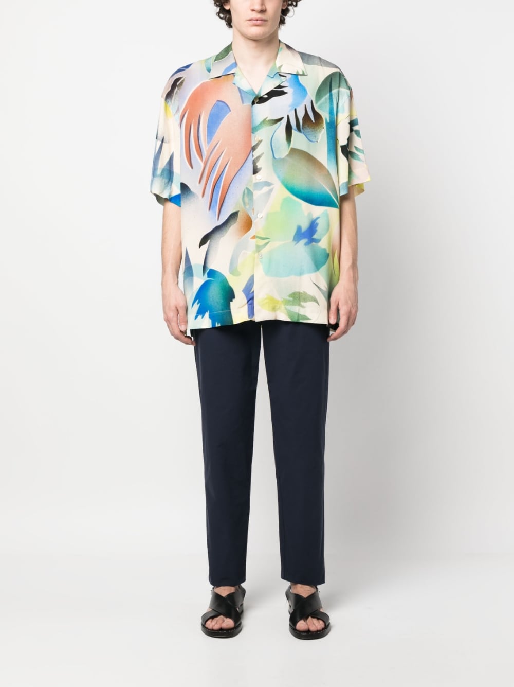 A.P.C. A.P.C. Kaplan Drawstring-Waist Trousers