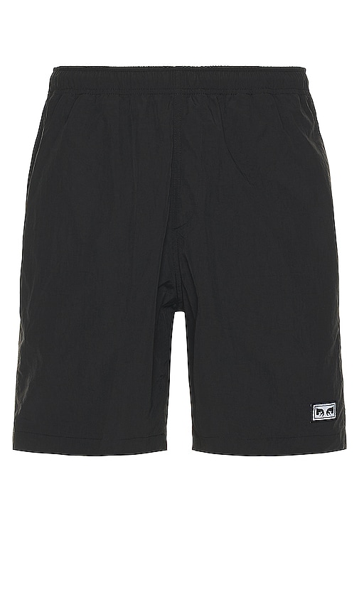 | SHORTS[BLACK] EASY LEATHER (BLACK) shorts nylon easy everyone パンツ 1LDK 公式サイト (ワンエルディーケー) パンツ