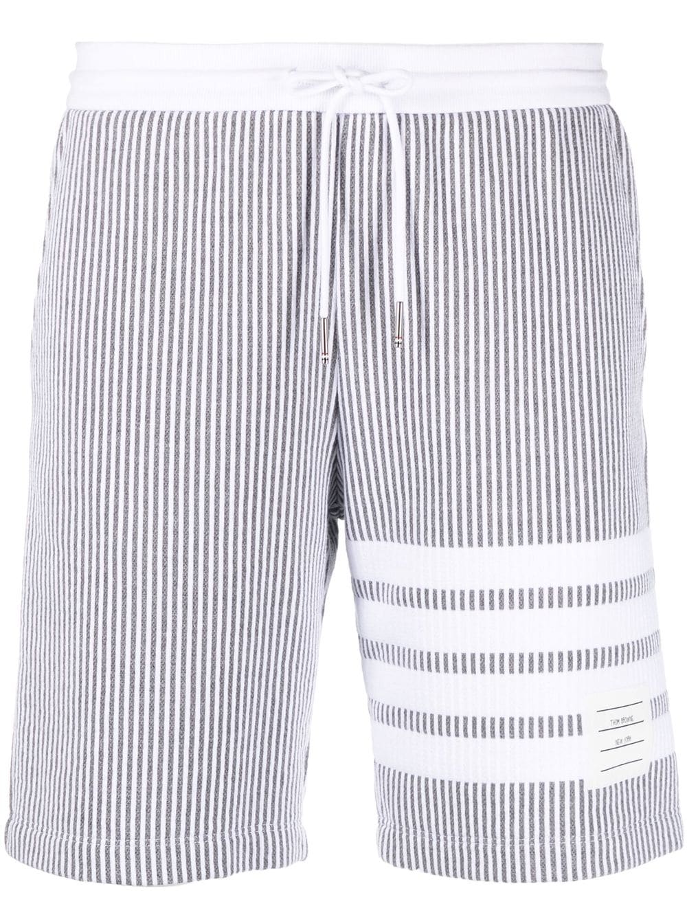 THOM BROWNE Thom Browne 4-Bar Stripe Seersucker Shorts