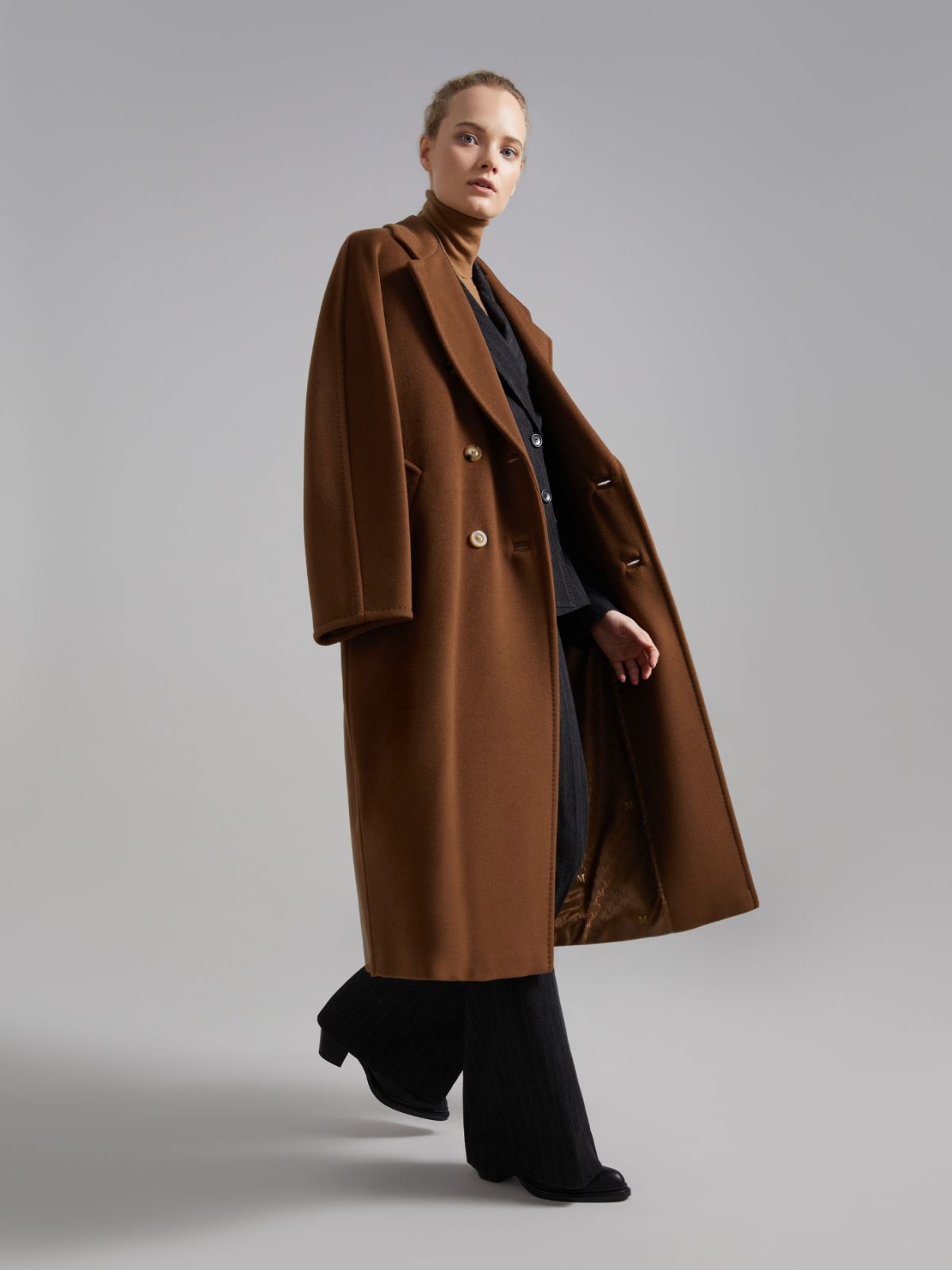max mara coat tobacco Max Mara 101801 Icon Coat - Caramel