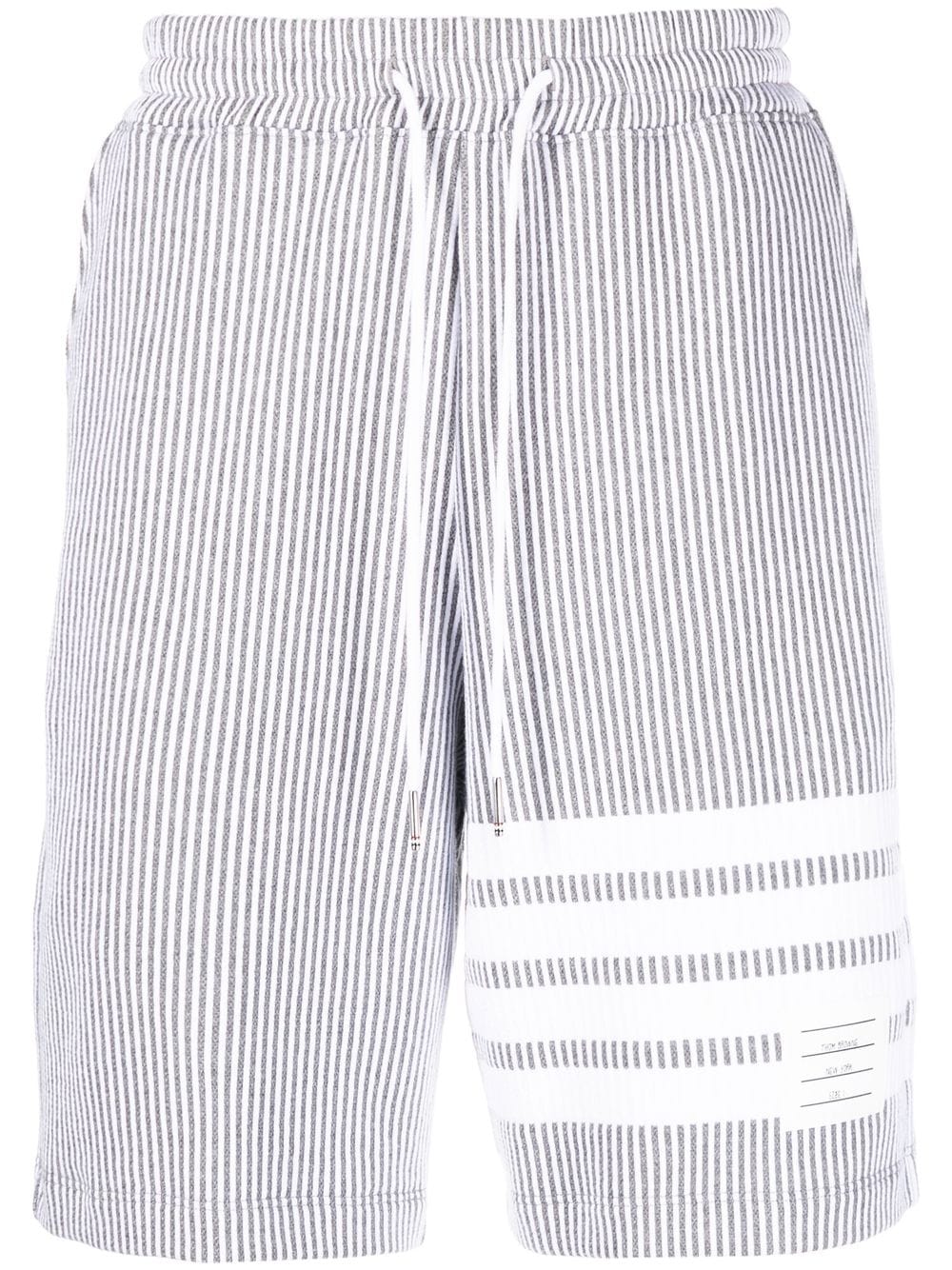 THOM BROWNE Thom Browne 4-Bar Stripe Seersucker Shorts