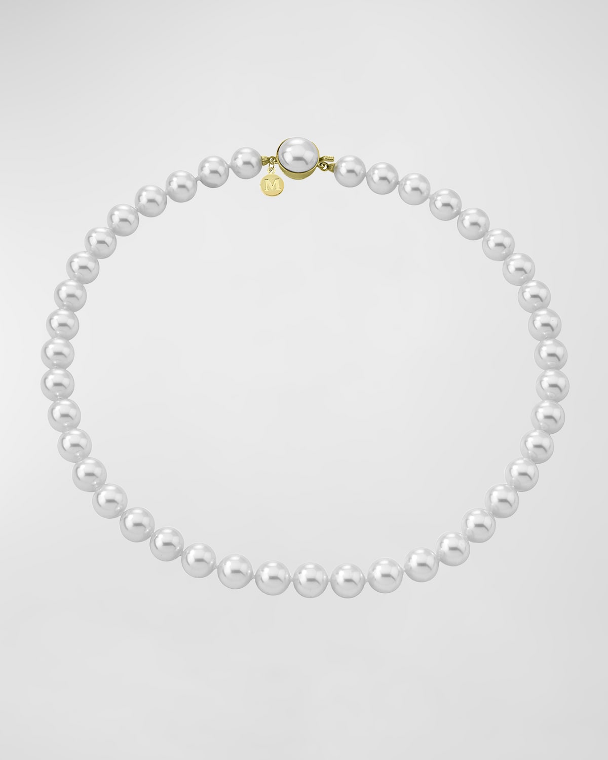 Majorica Lyra Pearl Strand Necklace Wht Editorialist