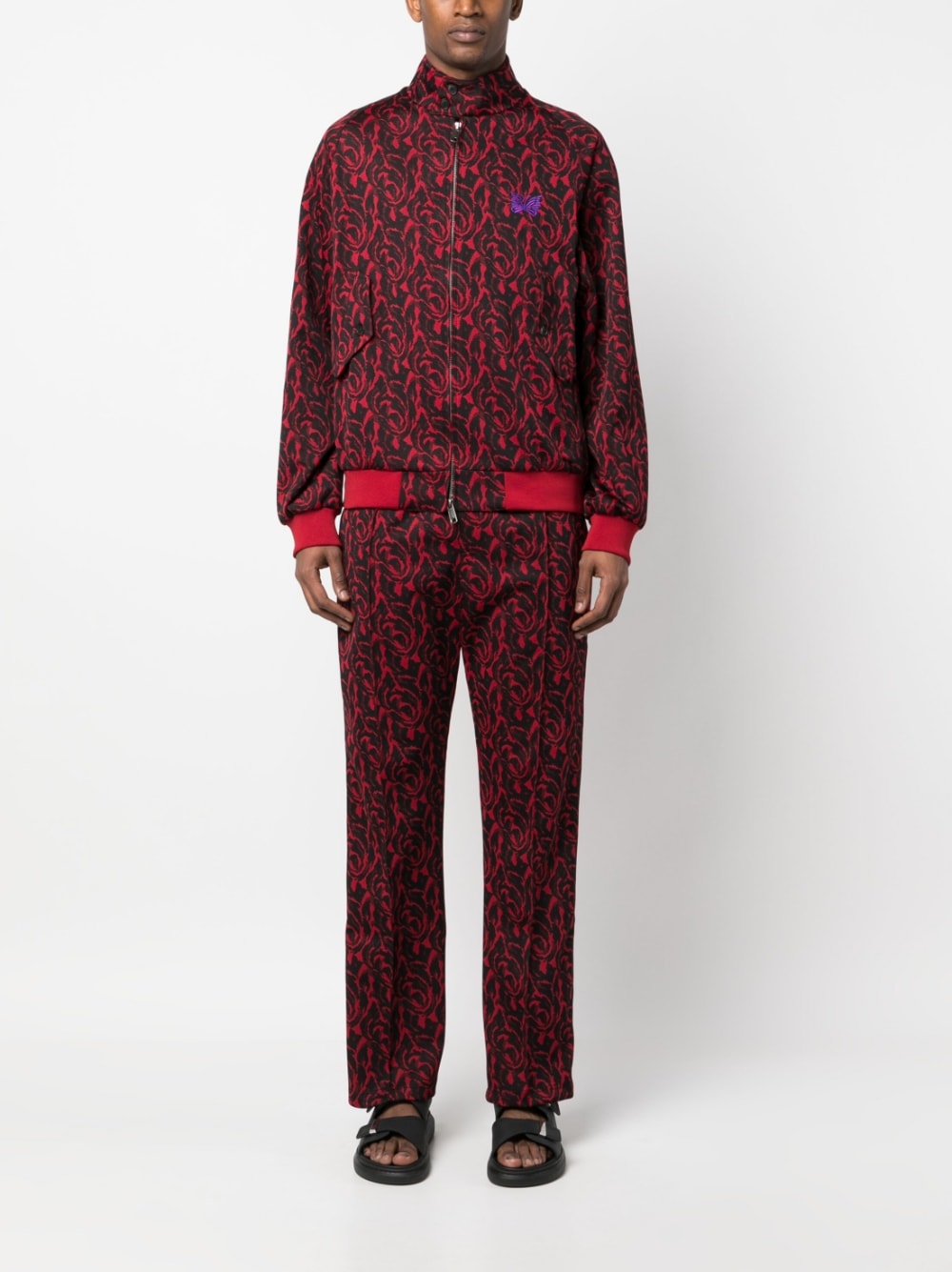 BARACUTA Baracuta Graphic-Pattern Jacket